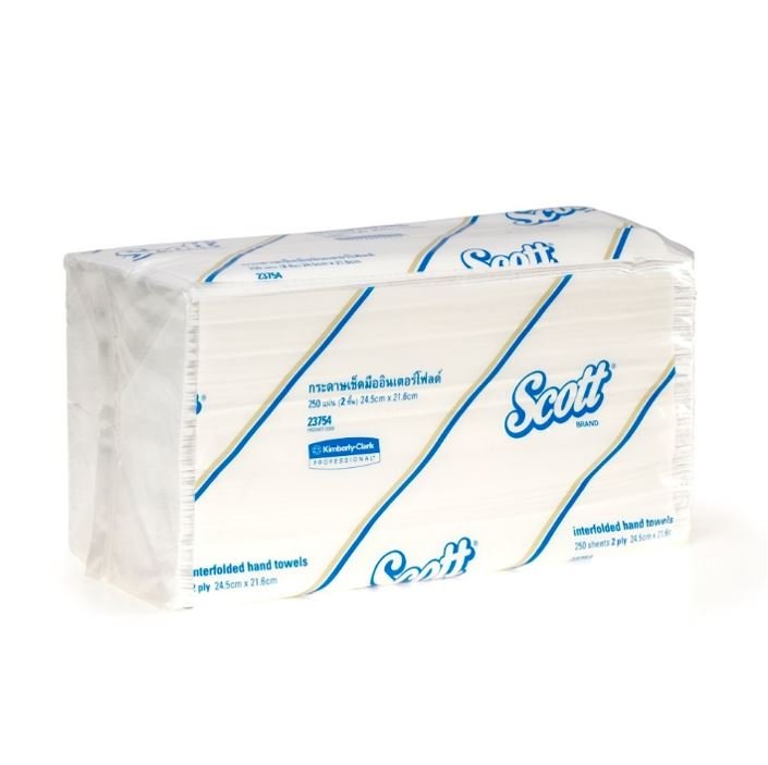 SCOTT® Interfold Hand Towels กระดาษเช็ดมือ – PJMedical Solution